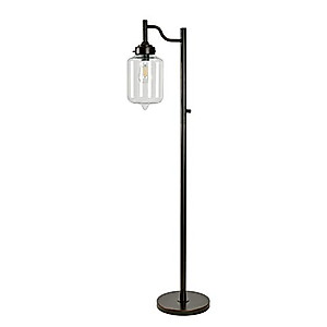 Kenroy 32408ORB Home Casey Tall Floor Lamp Oil-rubbed Bronze Finish, Small