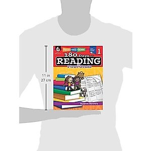 180 Days of Reading: Grade 1 - Daily Reading Workbook for Classroom and Home, Sight Word Comprehension and Phonics Practice, School Level Activities Created by Teachers to Master Challenging Concepts