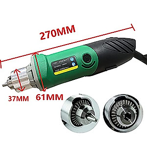 VOTOER 480W Rotary Tool Power Electric Die Multi-function Grinder Carver Set, 6 Step Variable Speed Adjustment, 30000RPM