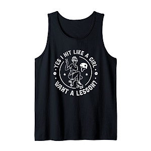 Like A Girl Roller Derby Girl Roller Derby Player Tank Top