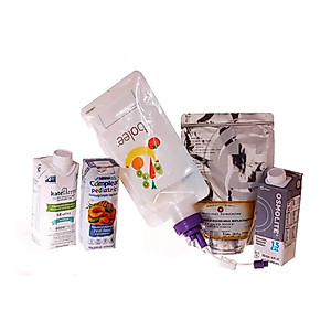 Bolee Bag Reusable Gravity Bag for Home Tube Feeding. A Tube Feeding Nutrition Container for use with g-Tubes. Attach an enfit Compatible Bolink Large Cap (Sold Separately) for g-Tube Feeding.