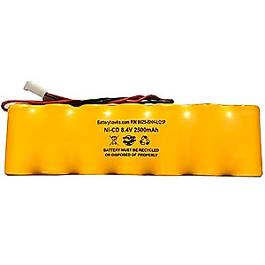 Dual-Lite 93011385 Hubbell Battery Exit Sign Emergency Light Ni-CD Battery Pack Replacement 8.4v 2500mah