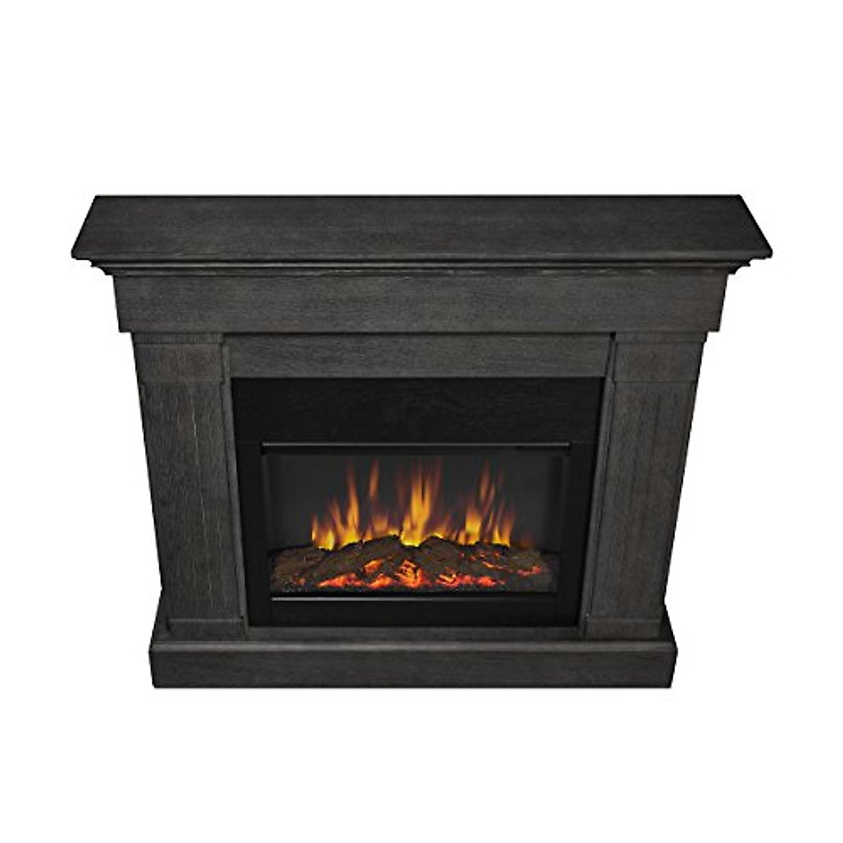 Real Flame Crawford Electric Fireplace in Gray