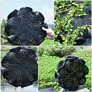 BESPORTBLE Yellow EEL and Shrimp Cage: Lobster Shrimp Cage Fishing Bait Case Shrimp Cast Net