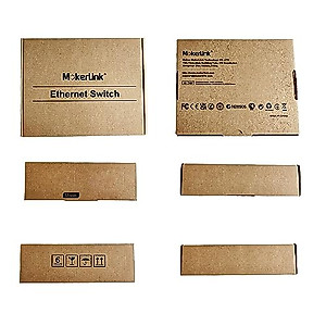 MokerLink 18 Port Gigabit PoE Switch, 16 Gigabit PoE+ Ports, 2 Gigabit Uplink, 250W IEEE802.3af/at, Metal Rackmount Unmanaged Plug and Play Ethernet Switch