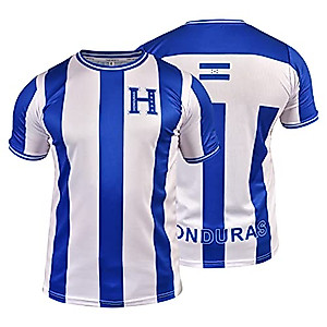 Fury Honduras Soccer Jersey - Honduras Soccer Shirt - Camiseta de Futbol Honduras Jersey Hombres/Men/Mujeres/Women/Unisex (XL)
