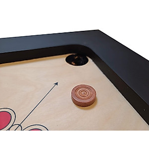 Stag Championship Carrom Board Game with Coins and Striker (Championship)