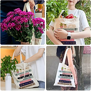 Canvas Tote Bag with Interior Pocket, Canvas Book Tote, Large Shoulder Bag, Portable washable ladies grocery shopping gift bag, canvas tote bag for women, canvas shopping bags, tote bag aesthetic