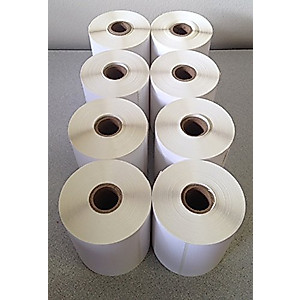 1" Core 4x6 Direct Thermal Labels 250 Labels 8-Pack (Compatible with Zebra and Eltron Printers)