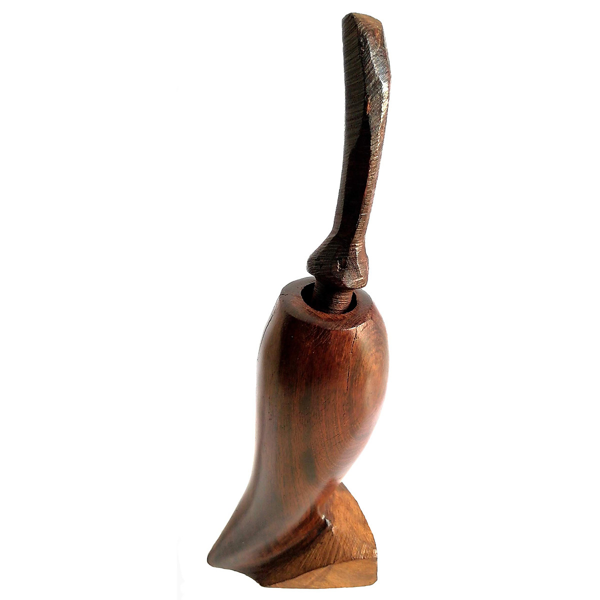 Pepper Mill Wood, Pepper Crusher Wood. Chili Ironwood Handmade, Chiltepin Spice Grinder, Hand Crusher.