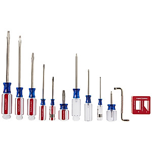CRAFTSMAN Screwdriver Set, Assorted, 12Piece (CMHT65044)