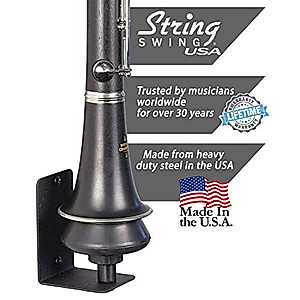 String Swing Clarinet Holder for Flat Wall Mount HH13-FW