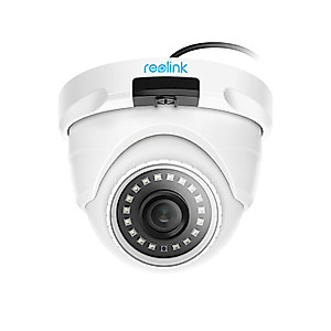 REOLINK 4MP PoE IP Camera, Add-on Outdoor Video Surveillance Cam to Home Security System, ONLY Work POE Camera System and NVR, Third Party Incompatible, D400
