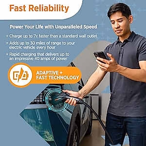 ChargePoint Home Flex Level 2 EV Charger, NEMA 6-50 Outlet 240V EV Charge Station, Electric Vehicle Charging Equipment Compatible with All EV Models