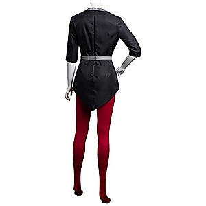 Roocnie Adult Womens Amity Blight Cosplay Outfit The Owl House Shirt Leggings with Necklace Set