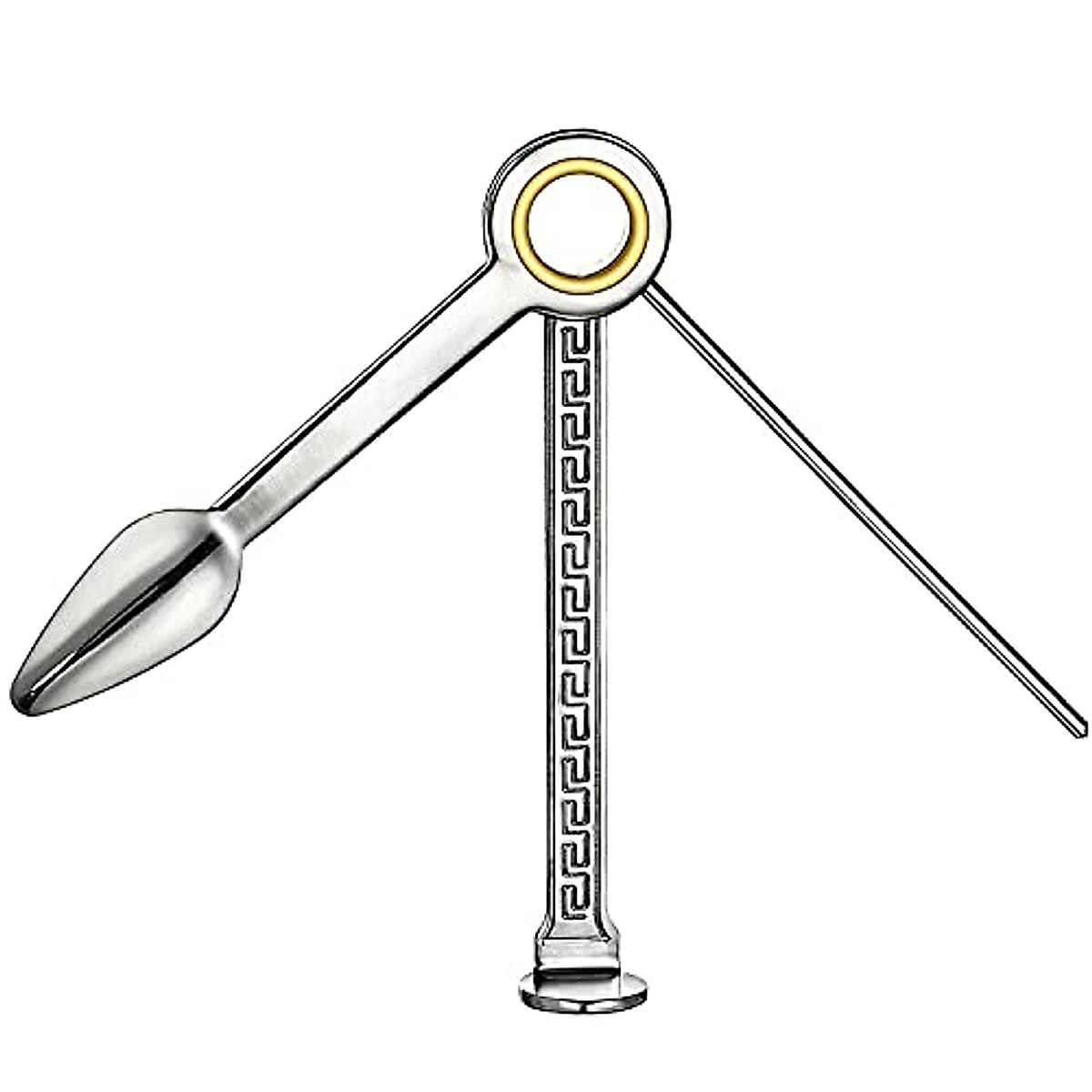 100% Authentic Czech Stainless Steel 3 in 1 Tobacco Pipe Tool Cleaner - Smoking Pipe Reamer Tamper Pokers Tool