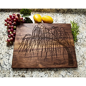 Personalized Cutting Board -Willow Tree - Perfect for 9 Year Anniversary Gift