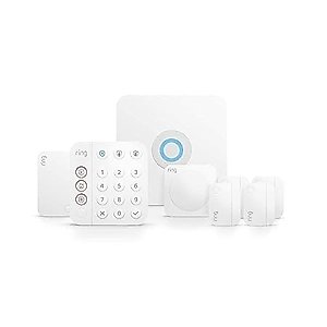 Like-New Ring Alarm 8-piece kit (2nd Gen) – home security system with optional 24/7 professional monitoring – Works with Alexa