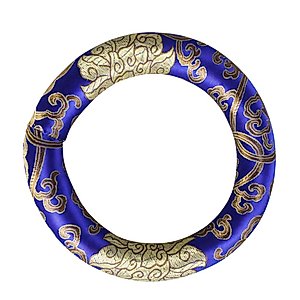 Milisten Bowl Cushion Buddha Sound Bowl Washer Silk Manual Product Singing Bowl Cushion
