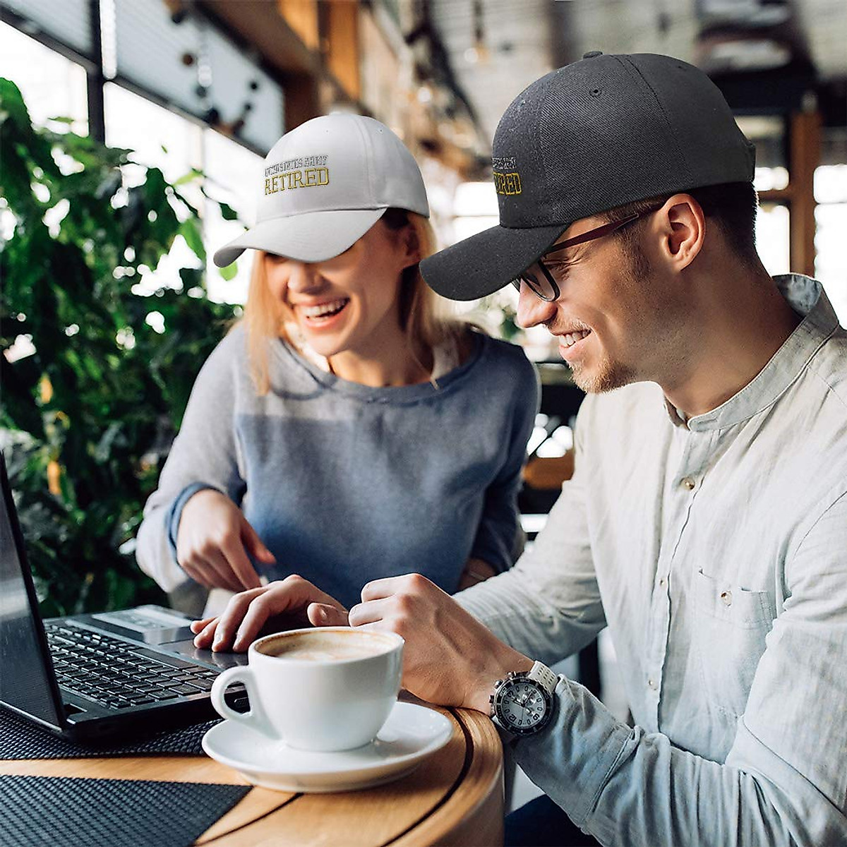Baseball Cap United States Army Retired A Embroidery Acrylic Dad Hats for Men & Women Strap Closure White Design Only