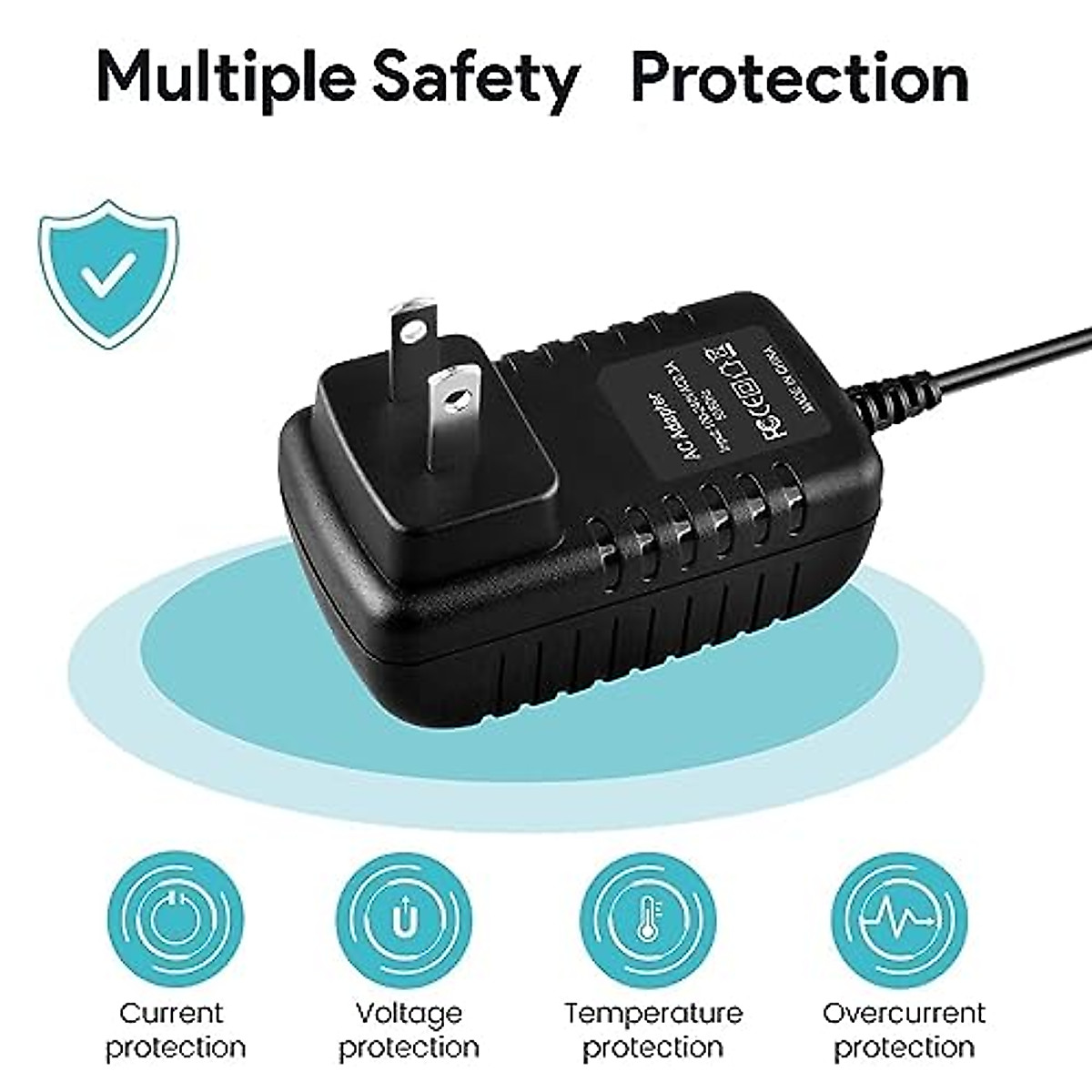 kybate AC Adapter for Cybex TR-13019 TR-13018 Recumbent Exercise Bike Power Supply Cord