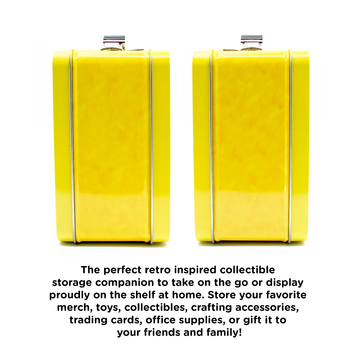 AQUARIUS Sesame Street Big Bird Fun Box - Sturdy Tin Storage Box with Plastic Handle & Embossed Front Cover - Officially Licensed Sesame Street Merchandise & Collectible