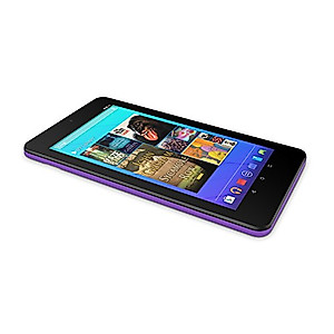 Ematic 7-Inch HD Quad-Core Tablet with Androir 5.0, Lollipop - Purple (EGQ367BDPR)