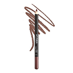 KISS NEW YORK Professional Slim Lip Pencil, Creamy Soft Lip Liner, Smooth Long-Lasting Rich Lip Color, Natural Lip Makeup, Water-Resistant Lip Crayon (Nude Truffle)