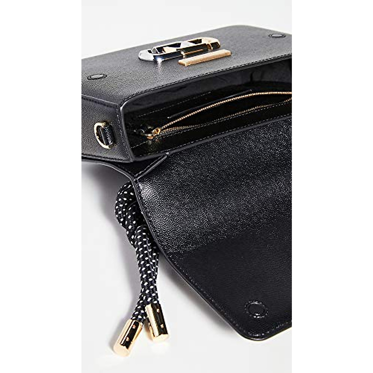 Marc Jacobs Women's The J Link Shoulder Bag, Black/White, One Size