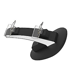 SOLUSTRE Controller Compatible for Display Compatible for ps Rack Station Dock Dual-Charging Black Charger Storage Desktop Dual Game Stand Conter Gamepad Compatible with ps Base Slot