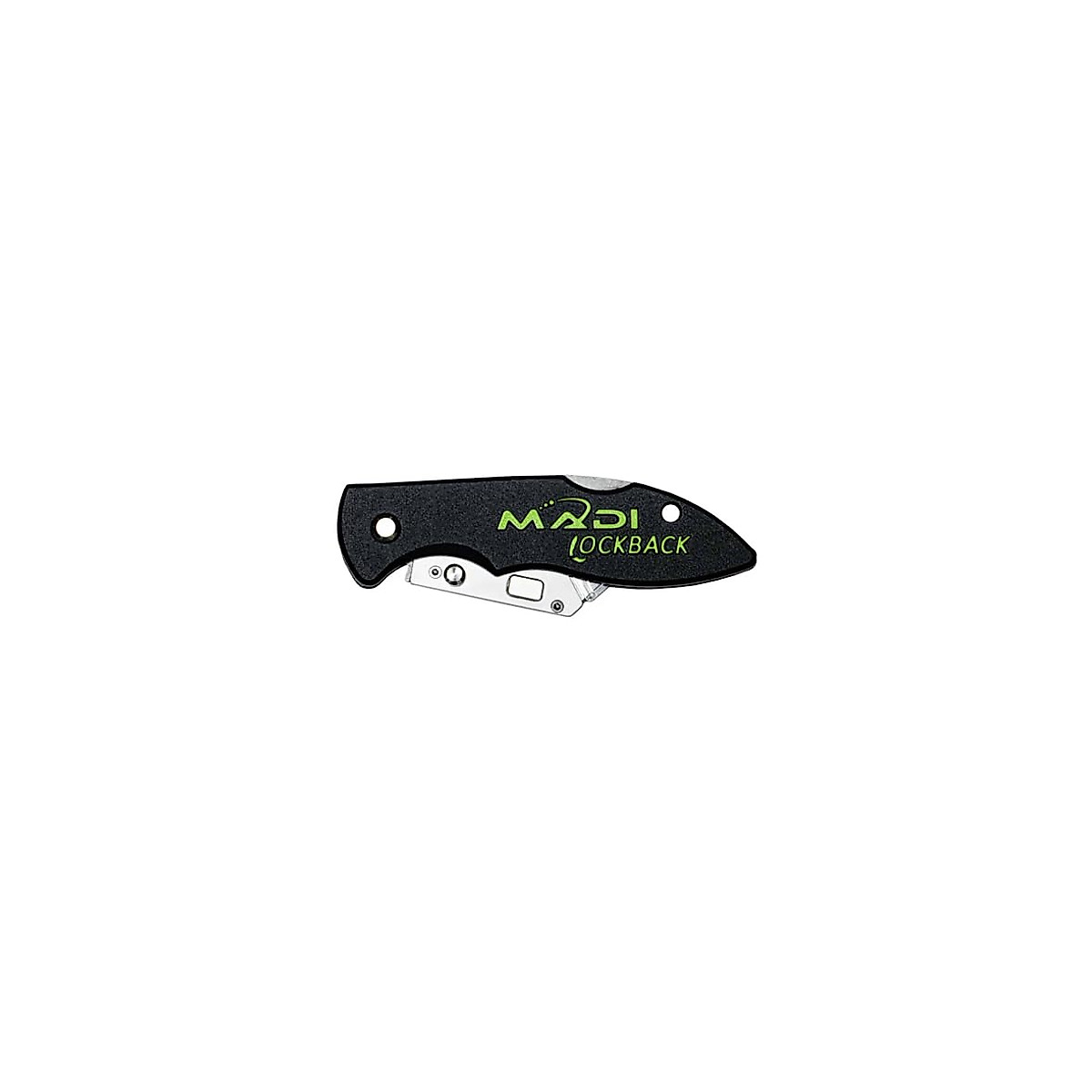 MADI Innovative Lineman Tools LB-UK Lockback Quick Change Utility Knife | Reversible Belt Clip
