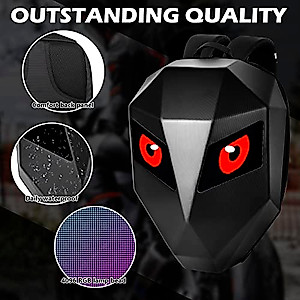 arimepi LED Knight Backpack, LED Backpack,Laptop Backpack, DIY programming backpack, Travel and Camping Storage Bag, Electronic Bike & Motorcycle Backpack (Black color)