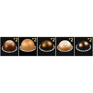 Nespresso® Vertuoline Crafted Barista Sampler - For a total of 10 Coffee & Espresso Capsules Pods