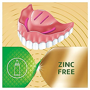 Super Poli-Grip Power Max Power Hold + Fresh Denture Cream, Premium Peppermint - 2.2 oz x 4