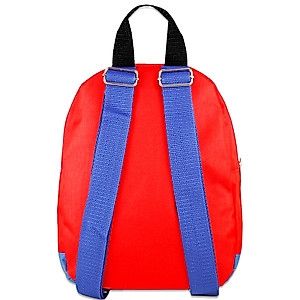 Spiderman 10" Mini Canvas Backpack Set | Marvel Spidey School Supplies for Kids