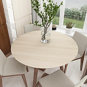 Boobest Beige Cherry Wood Wallpaper Peel and Stick Wallpaper Thick Wood Grain Contact Paper for Cabinets Countertops Waterproof Self Adhesive Light Wood Contact Paper Vinyl Wall Paper 15.74" x 118"