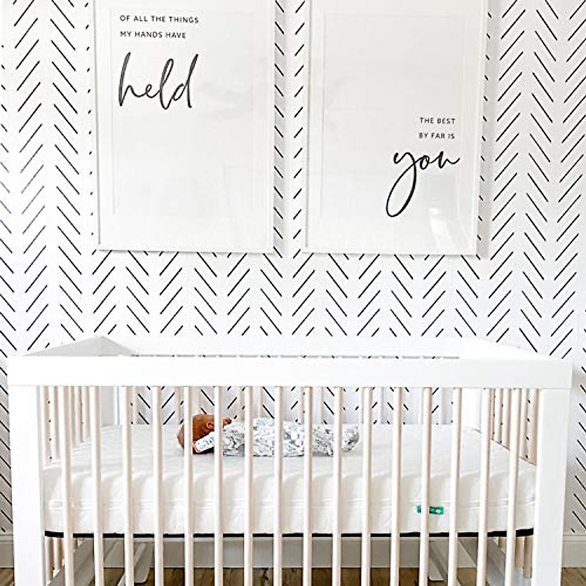 Newton Baby Crib Mattress - Waterproof Infant & Toddler Mattress, Baby Bed Mattress for Crib, Dual-Layer, Safe, Breathable & Washable Crib Mattress from Cover to Core, Deluxe 5.5 Inch-Cushion, White