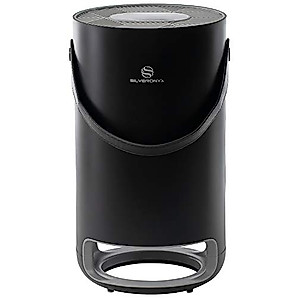 SILVERONYX Air Purifiers for Home with True H13 HEPA Filter Bedroom Air Cleaner For Pollen, Allergies, Pet Dander, Hair, Dust, Odor, Sleep Mode 3-Speed Control, Portable Air Purifier, 3-Speed Black