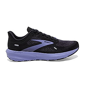 Brooks Women’s Launch 9 Neutral Running Shoe - Black/Ebony/Purple - 9