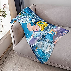 Blanket Ultra Soft Flannel Fleece Cartoon Throw Blankets Home Decor Bedding Couch Sofa for Kids Adults Gift 50"x40"