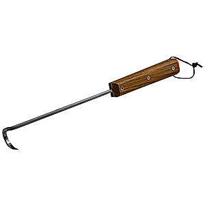 Traeger Pellet Grills BAC533 BBQ Pig Tail Accessory, Silver with Brown