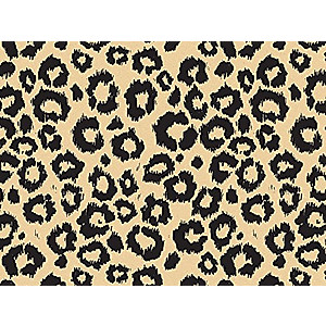 Animal Print Tissue Paper for Gift Bags - 24 Decorative Sheets 20 Inches X 30 Inches (Leopard Safari)
