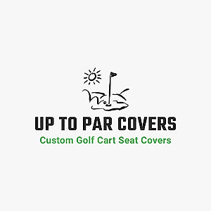 Club Car DS "STAPLE ON" Golf Cart Seat Cover (2 Stripe)