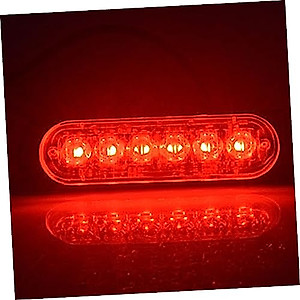 SUPVOX 2pcs marker lights for trucks trailer side marker lights Light for Truck Light for Camper police light bar LED trailer marker lights LED trailer lights headlights car abs