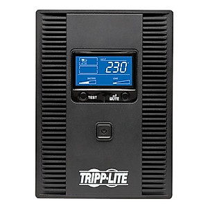 Tripp Lite Smart UPS LCD 1500VA Tower Line-Interactive 230V, 900W, 8 C13 Outlets, 2-Year Warranty (SMX1500LCDT)