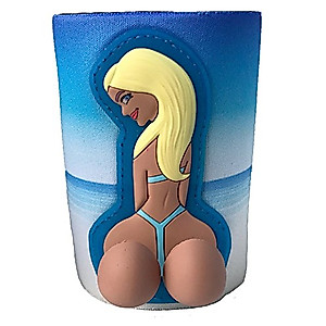 Brazilian Bouncing Butt Insulated Can Cooler Booty Twerking
