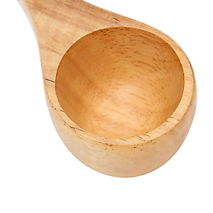 Kuksa Wooden Mug, 30ml Mini Wooden Hand Carved Cup Outdoor Drinking Cup Decorative Mug with Lanyard for Tea, Whisky