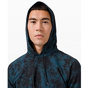 Lululemon Athletica City Sweat Pullover Hoodie French Terry (Astral Classic Navy Blue Borealis, l)