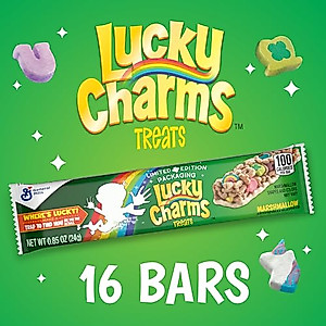 Lucky Charms Marshmallow Value Pack St. Patrick's Day Cereal Treat Bars
