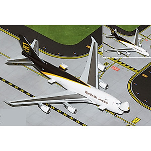 GeminiJets GJUPS2081 UPS Boeing 747-400F N580UP Interactive Series; Scale 1:400